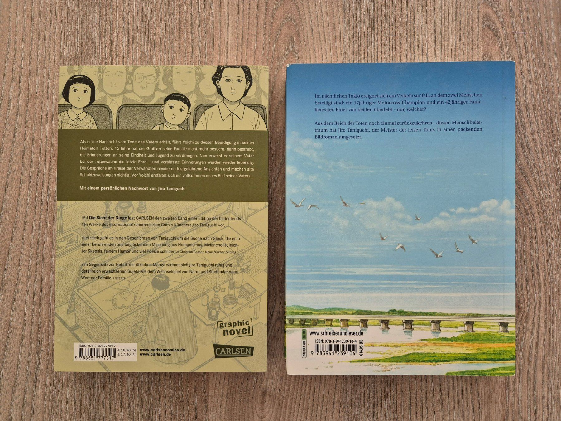 Die Sicht der Dinge + Bis in den Himmel (Jiro Taniguchi) (Gebraucht) in ...