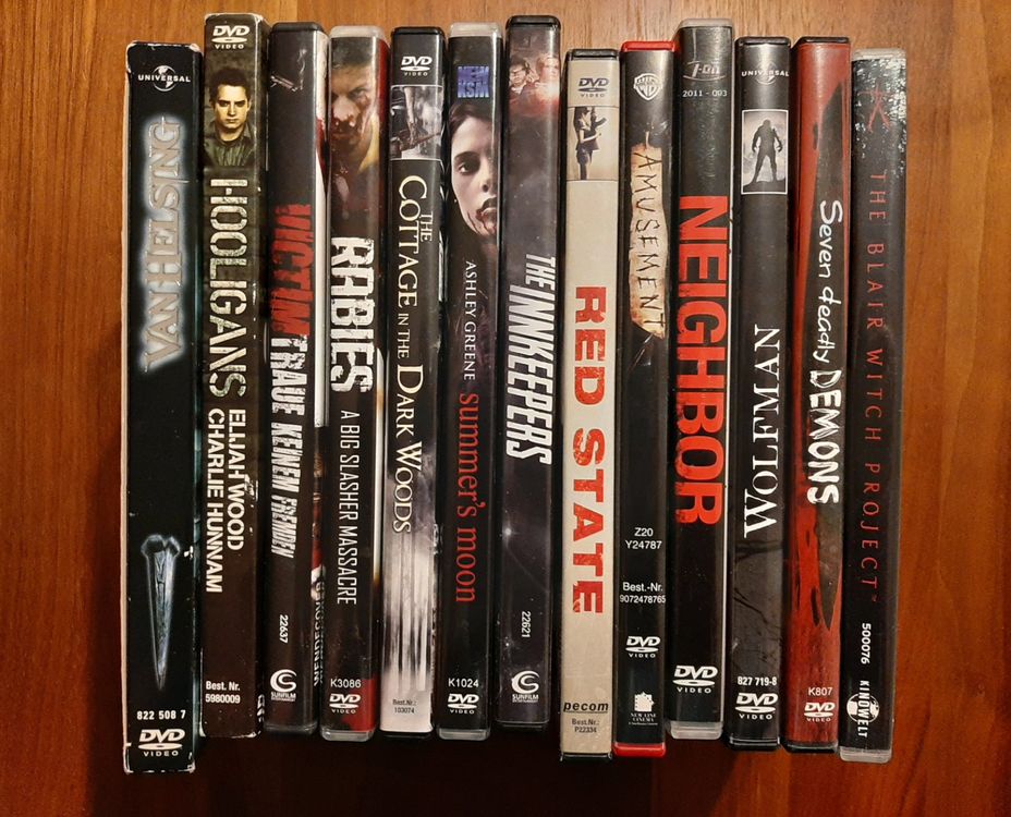 13 DVDs Horror/Thriller | Kaufen auf Ricardo