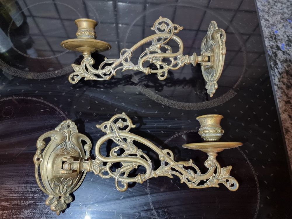 Kerzenhalter Messing Kerzenständer | Kaufen auf Ricardo