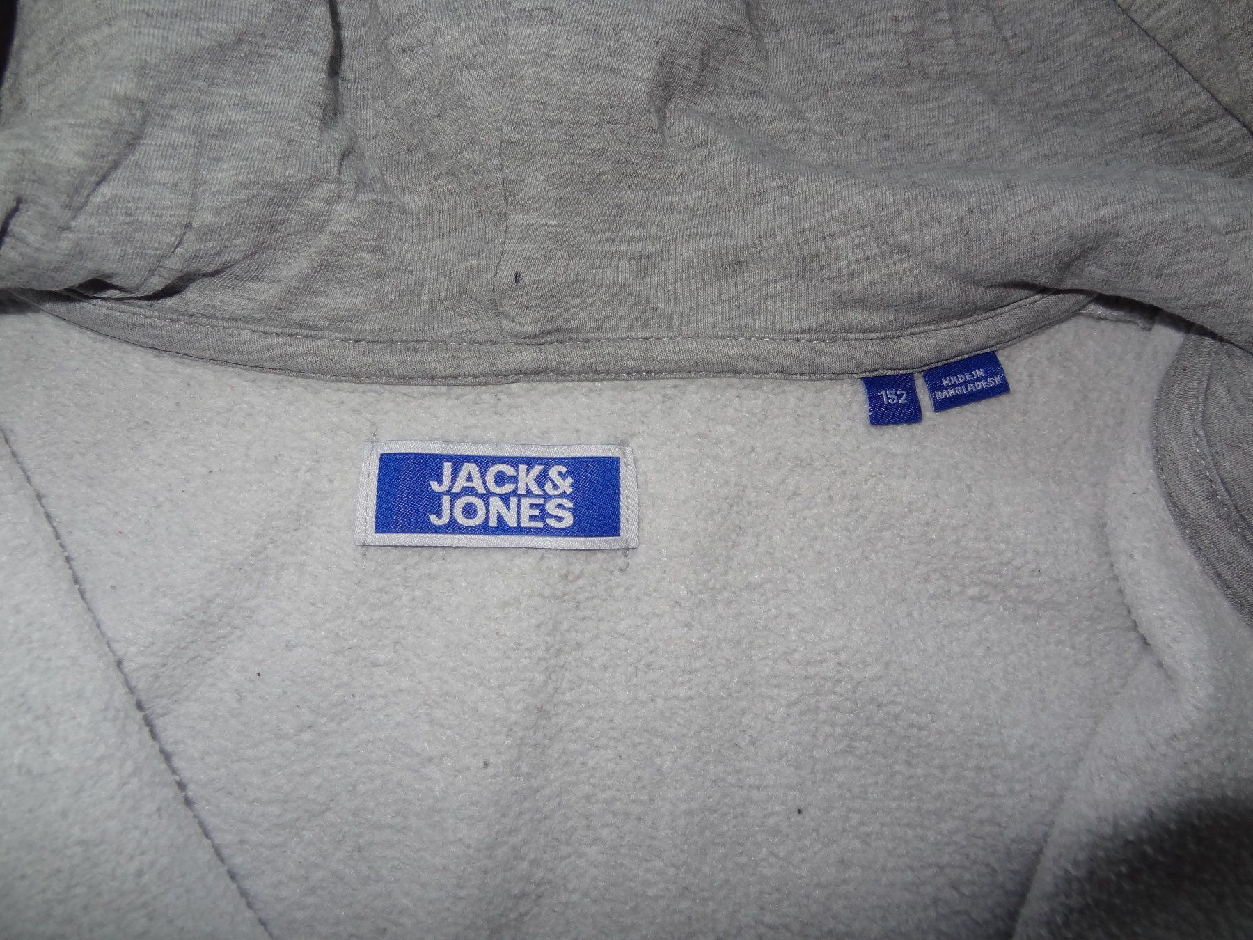 Jack & Jones, sweat à capuche gris zippé, taille 152, cool! (D'occasion ...