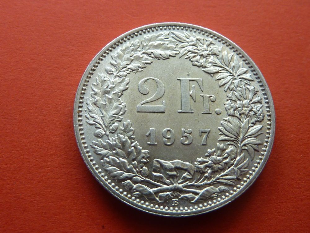 2 Fr. 1957 vz. (Neu (gemäss Beschreibung)) in Seon für CHF 7 – mit Lieferung auf Ricardo kaufen