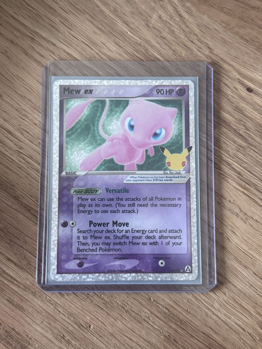 Pokemon Mew ex Karte - Seltener Sammlerstück! (Neu (gemäss Beschreibung ...