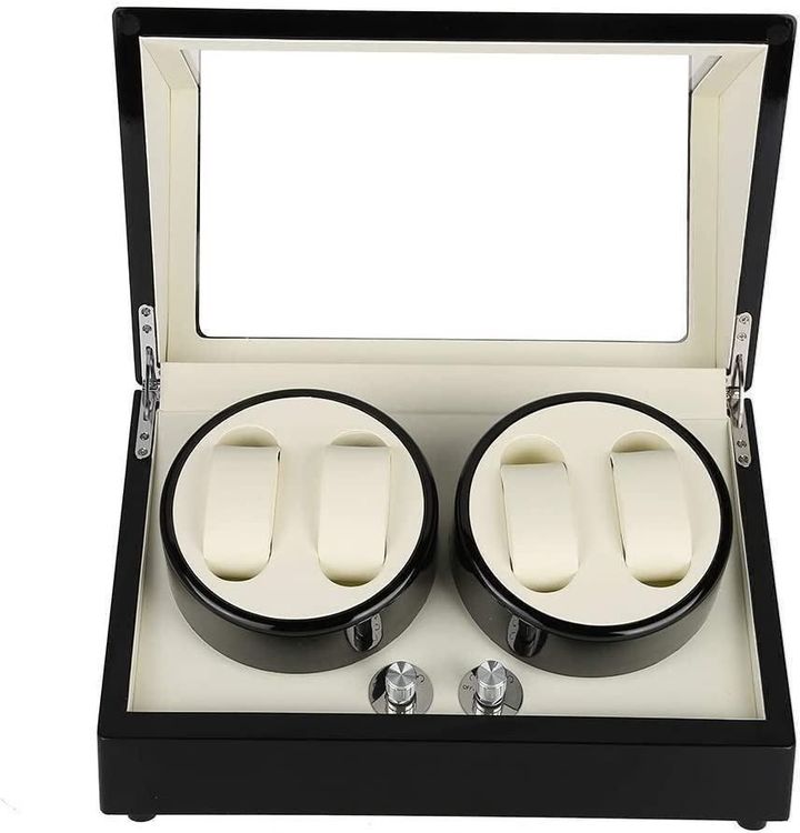 Watchwinder Uhrenbeweger f. 4 (4+0) Uhr (Neu (gemäss Beschreibung)) in ...