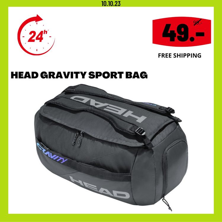 YOYO-TENNIS Head gravity sport bag (Neu und originalverpackt) in lugano ...