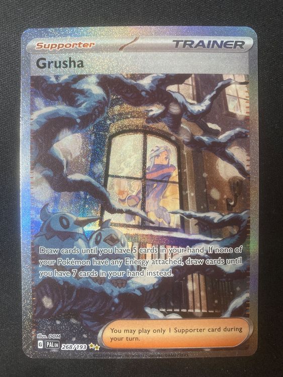 Pokemonkarte Grusha Full Art 268 - Paldea Evolved - EN | Kaufen auf Ricardo
