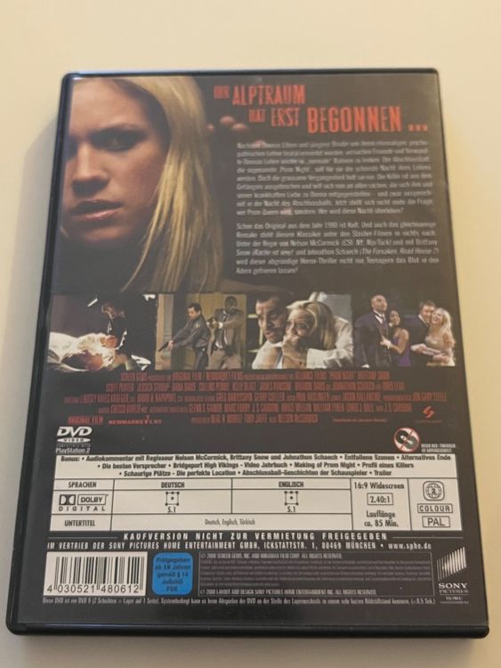 Prom Night "Unrated Version" (Usato) a Altstätten SG per CHF 3 – con ...