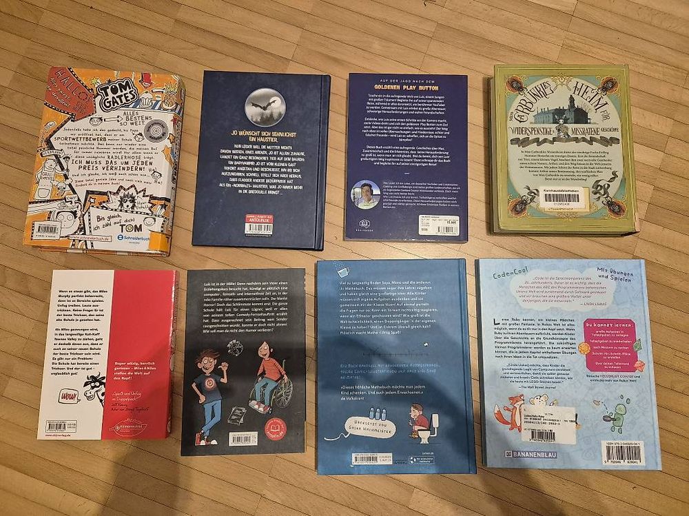 8 coole Jungen Bücher, Jugendbücher, neu (Neu (gemäss Beschreibung)) in ...