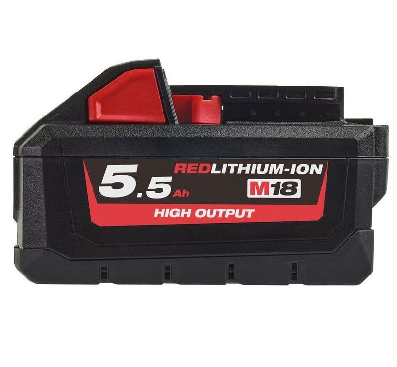 Milwaukee 18V Akku High Output 5.5 Ah M18HB5.5 #4932464712 (Neu und ...