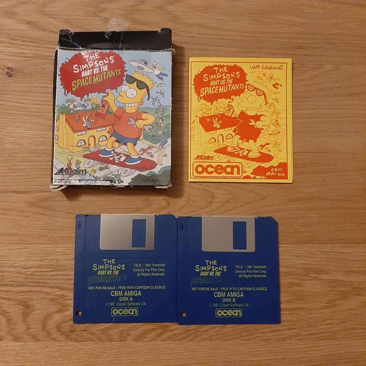 Amiga Game die Simpsons (Gebraucht) in Beringen für CHF 9 – mit ...