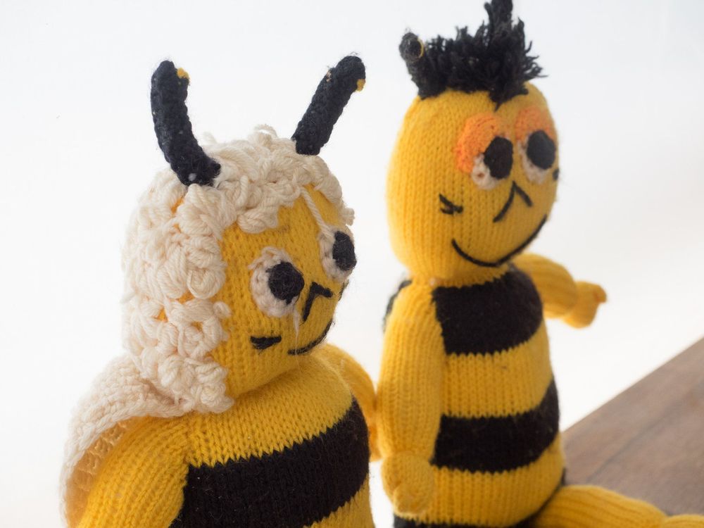 handgemacht Puppen Biene Maja & Willi - 70s 80s Karel Gott | Kaufen auf ...