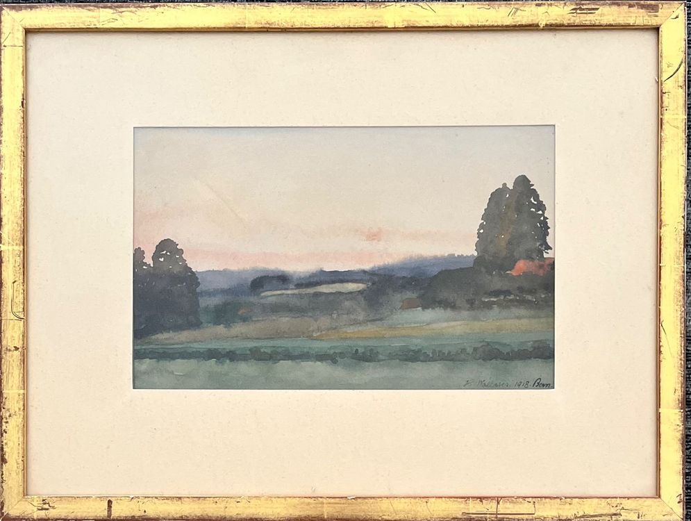 Antike Landschaft (1819) Aquarell Unl. Sig. (Gebraucht) in Hochdorf für CHF 5 – mit Lieferung ...