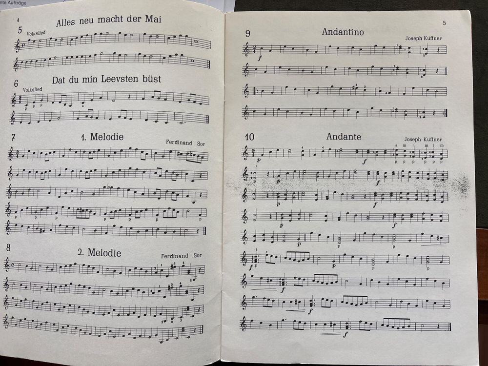 Die zeitlose Gitarre Heft 1 Verlag Karl Signer Zürich (Gebraucht) in ...