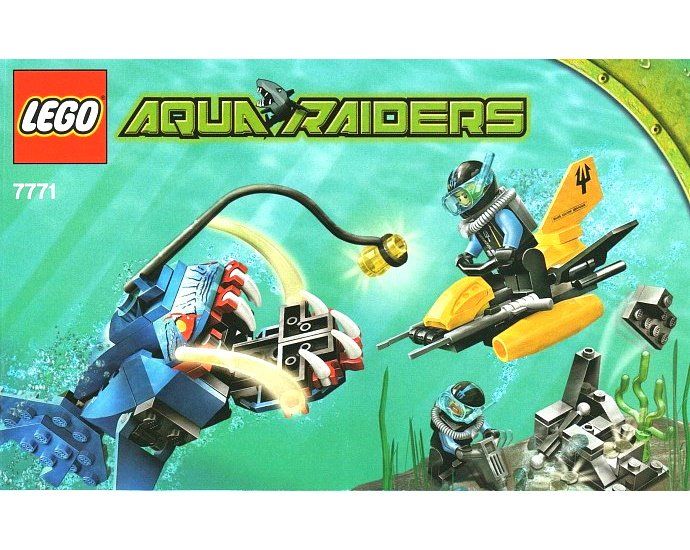 Lego 7771 Angler Ambush / Anglerfisch (2007) Aqua Raiders (Gebraucht ...