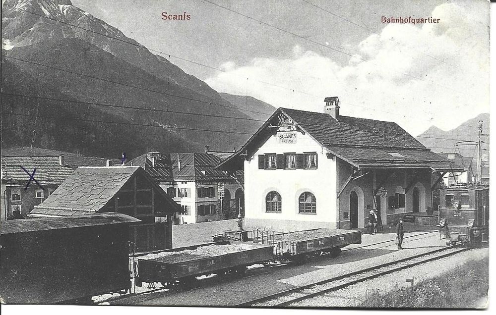 AK Scanfs GR Bahnhof (Gebraucht) in Appenzell für CHF 15 – mit Lieferung auf Ricardo kaufen