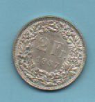 2 Fr. 1957 Silber | Kaufen auf Ricardo