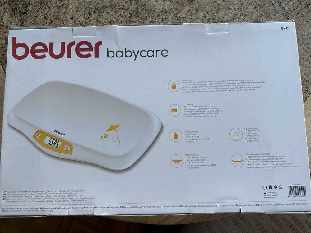 Babywaage Beurer BY 80 Digital (Gebraucht) in Wohlen AG für CHF 3 – mit ...