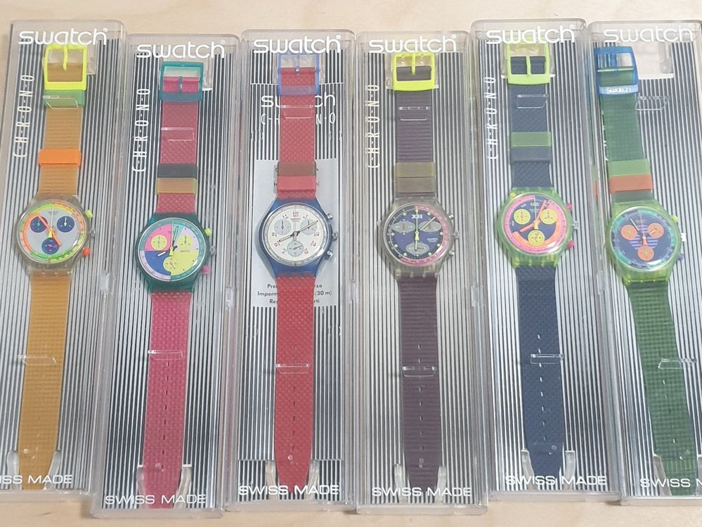 Swatch SCN103, SCJ101, SCL100, SCK101, SCJ100, SCK104 (D'occasion) à ...