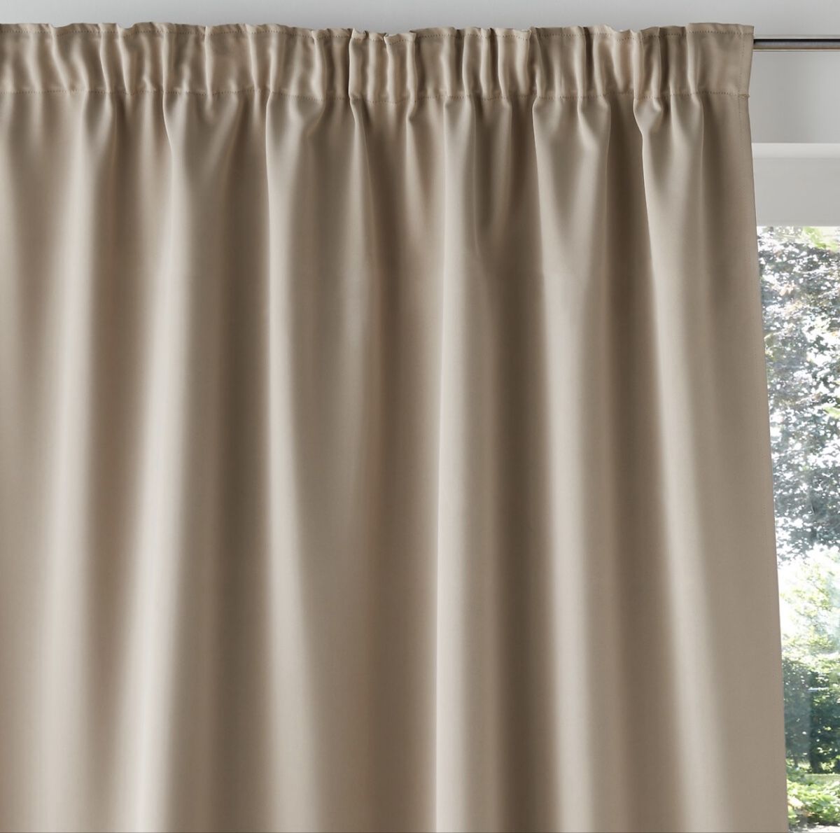 Neufs 2 Pièces de Rideaux La Redoute Light taupe beige (Neuf avec ...