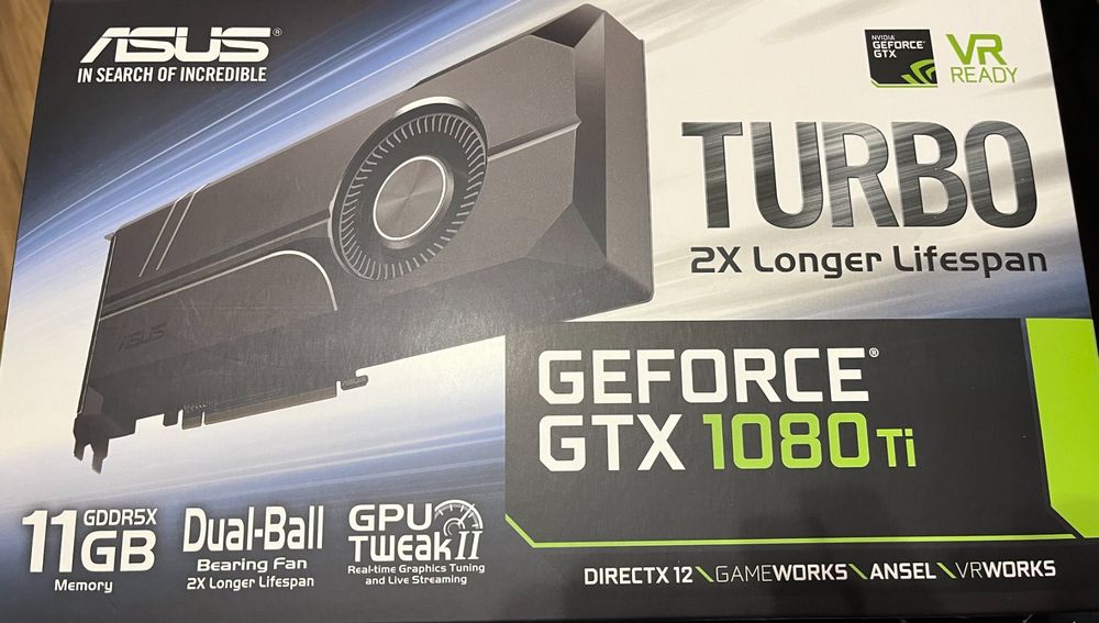 ASUS Turbo GeForce GTX 1080 Ti 11GB GDDR5X (Gebraucht) in für CHF 185 ...
