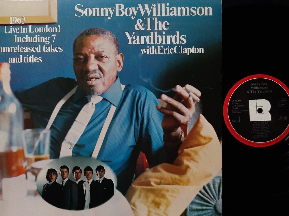 LP SonnyBoy Williamson & The Yardbirds: Live in London 1963 (Gebraucht ...