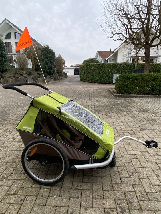 Croozer Kid Plus for 2, Fahrradanhänger für 2 Kinder | Kaufen auf Ricardo