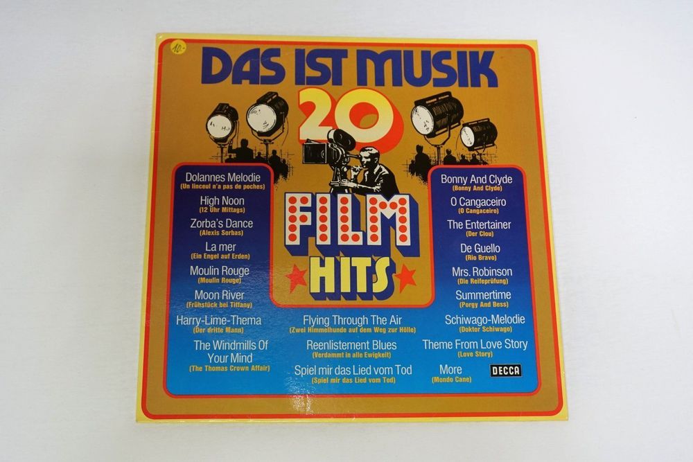 LP "Das ist Musik - 20 Film Hits" | Kaufen auf Ricardo