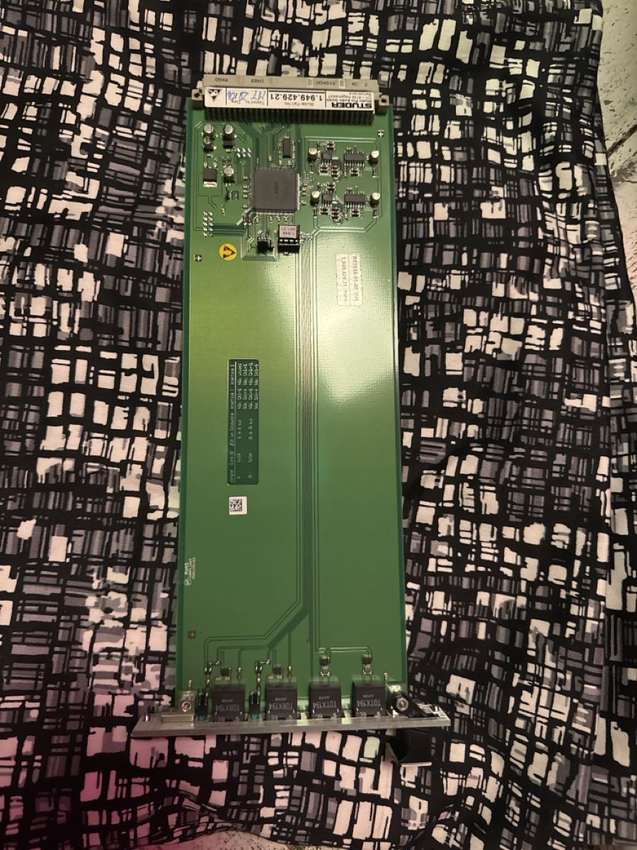 Studer ADAT Card – geprüft, LEDs grün, voll funktionsfähig (Gebraucht ...