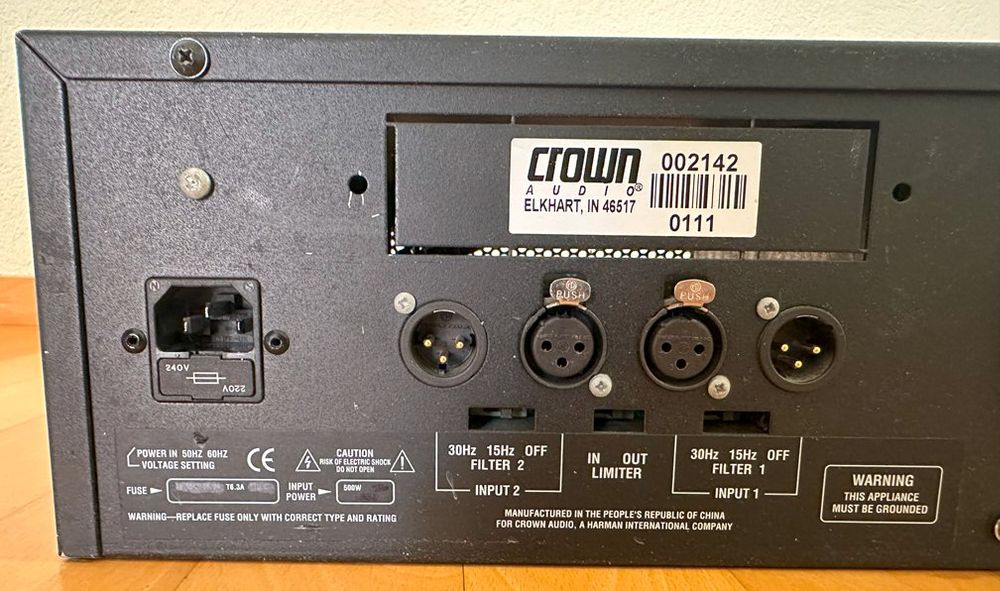 Crown XLS 202 Endstufe (Gebraucht) in Ehrendingen für CHF 50 – nur ...