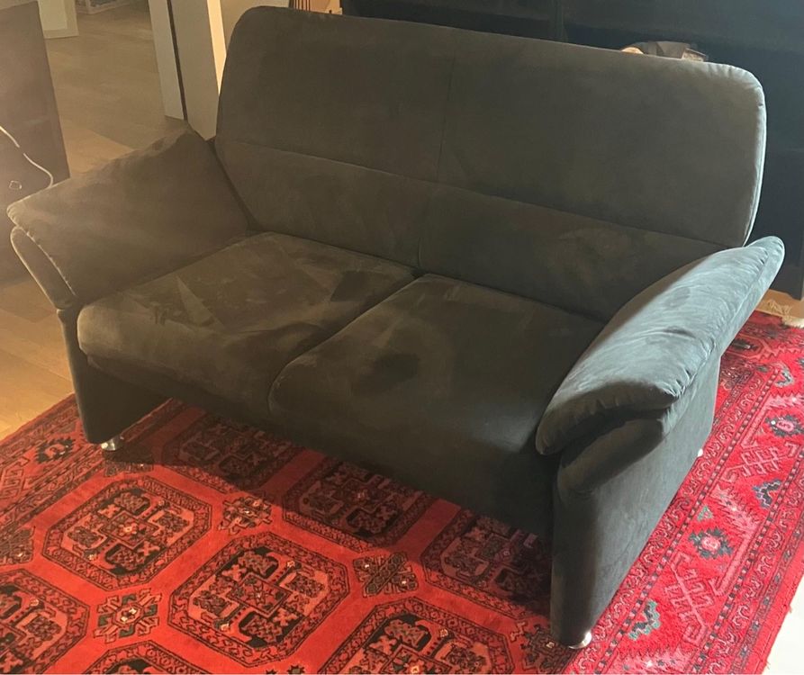 Sofa Alcantara Schwarz | Kaufen auf Ricardo