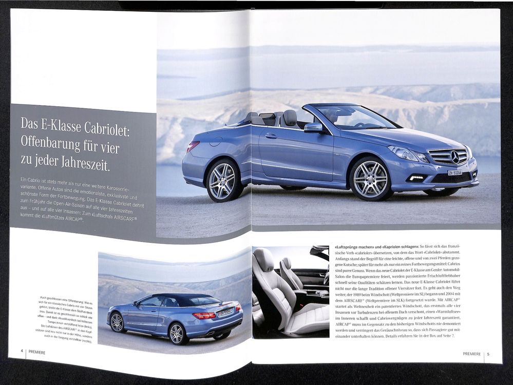 MERCEDES-BENZ visions Heft Ausgabe 1 (2010)Schweizer Journal (Neu ...