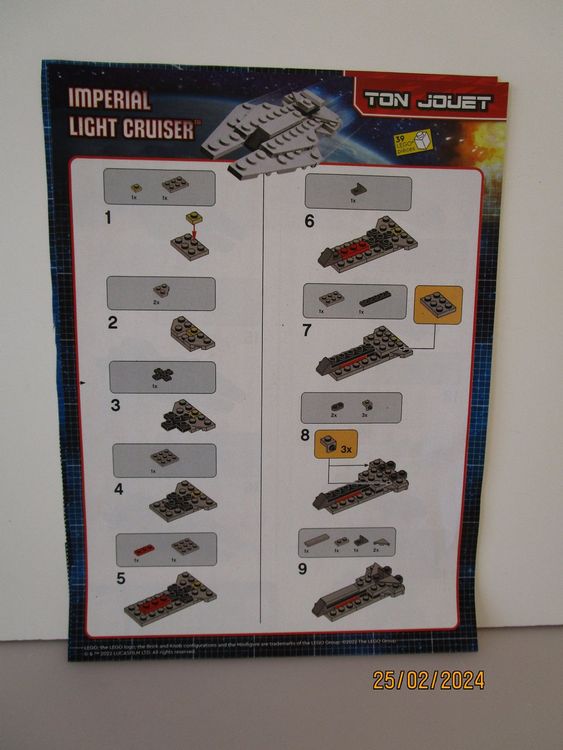 LEGO POLYBAG STAR WARS IMPERIAL LIGHT CRUISER - 912290 | Kaufen auf Ricardo