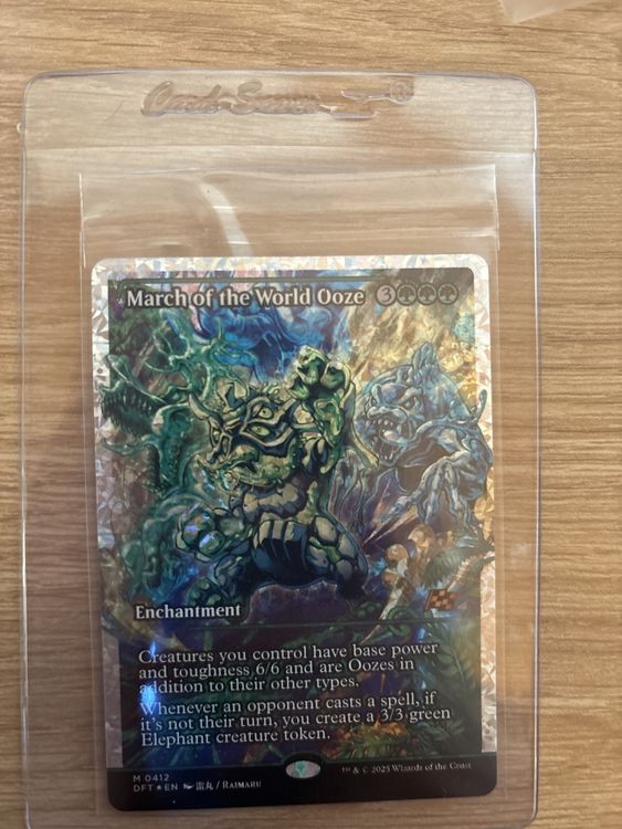 March of the World Ooze Fracture Foil (Neu (gemäss Beschreibung)) in Ausserberg für CHF 29 – mit ...