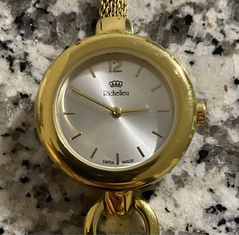 Richelieu Swiss Made Elegance Damenuhr Quartz (Neu (gemäss Beschreibung ...