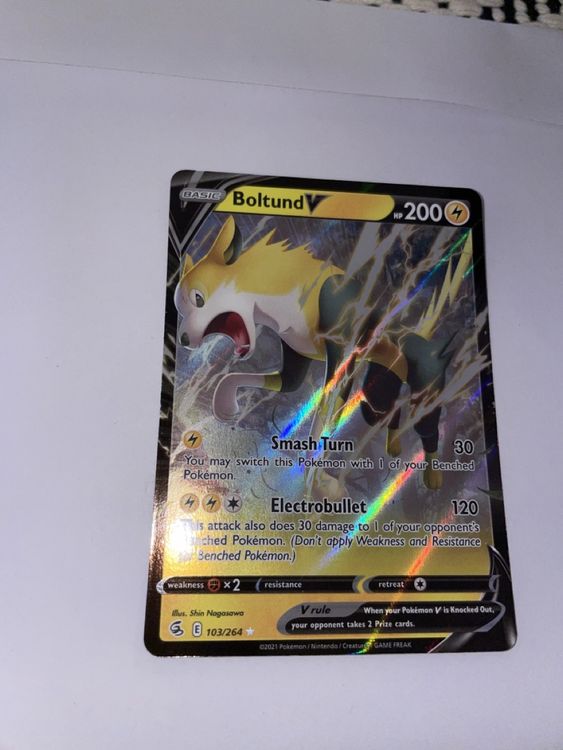 Boltund V poing fusion Pokemon | Kaufen auf Ricardo