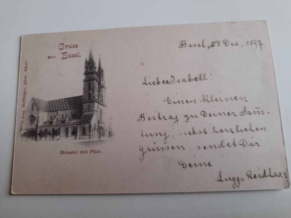Gruss aus Basel 1897 (Gebraucht) in Eptingen für CHF 4 – mit Lieferung auf Ricardo kaufen