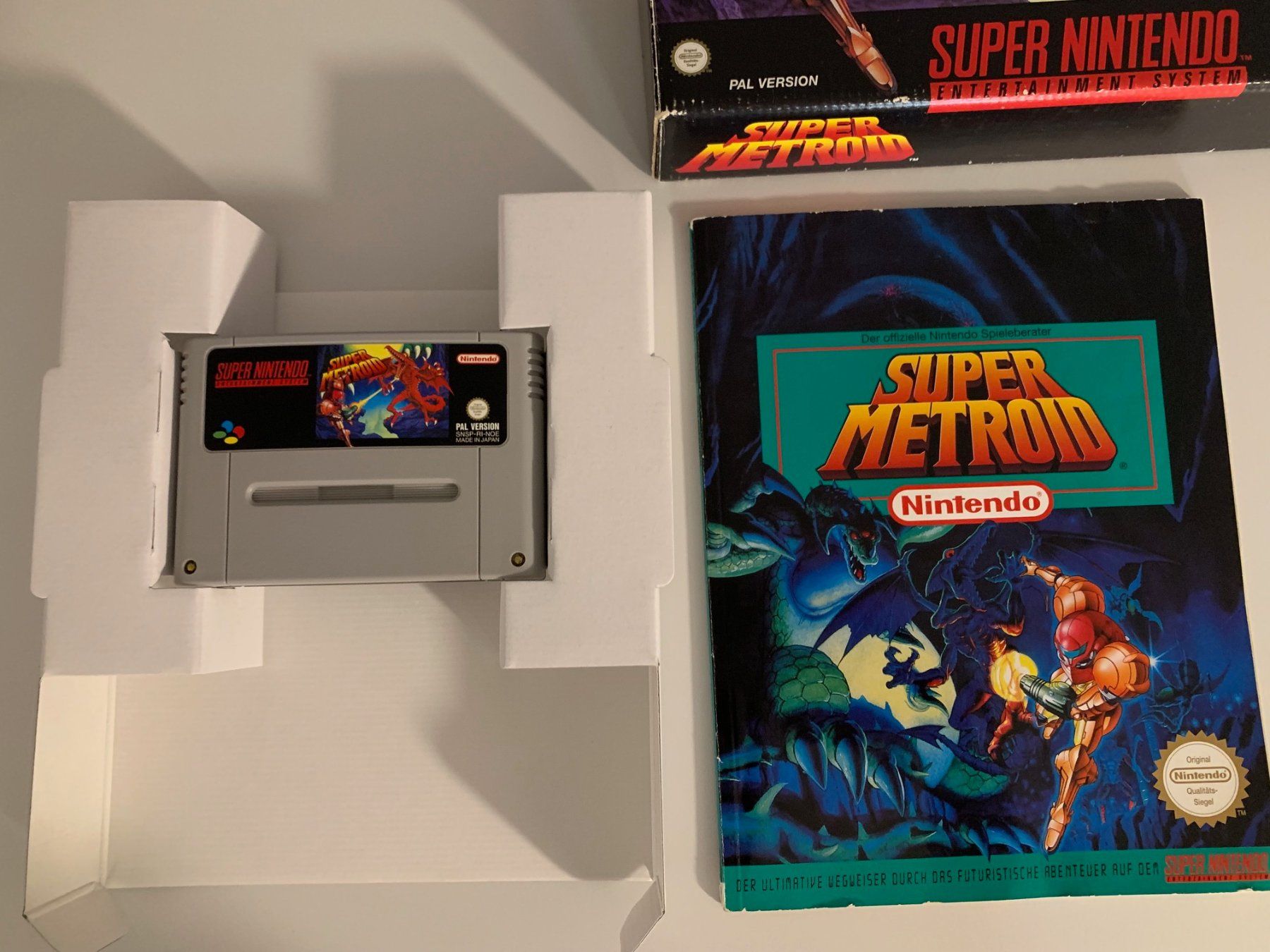 Super Metroid - Super Nintendo - SNES - Big Box - Komplett! (Gebraucht ...