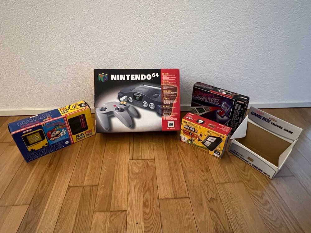 Diverse LEERE Nintendo Verpackungen / OVPs (Gebraucht) in Zürich für ...