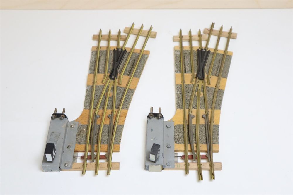 BUCO 2 x grosse Elektro Weiche 122 - Messing | Kaufen auf Ricardo