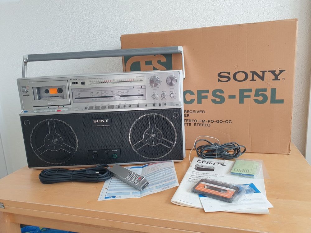 Sony CFS-F5L Ghettoblaster Boombox | Kaufen auf Ricardo