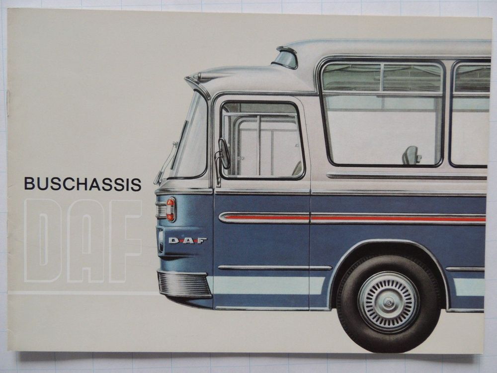 DAF Bus-Chassis 1965 Prospekt (Gebraucht) in Zuzwil SG für CHF 19 – mit ...