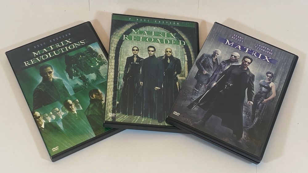 Matrix-Trilogie (2003) auf DVD – 5 Discs mit Bonusmaterial (Gebraucht ...