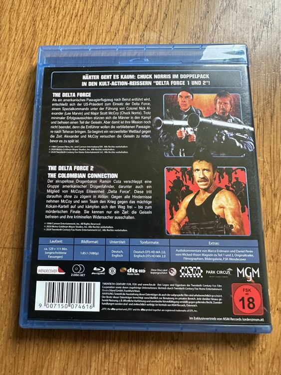 The Delta Force 1-2 Blu ray NSM (Gebraucht) in Benken ZH für CHF 19.9 ...
