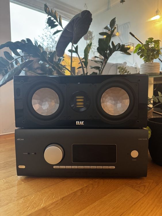 Elac CC 241.2 Center-Lautsprecher hochglanz schwarz (Gebraucht) in ...