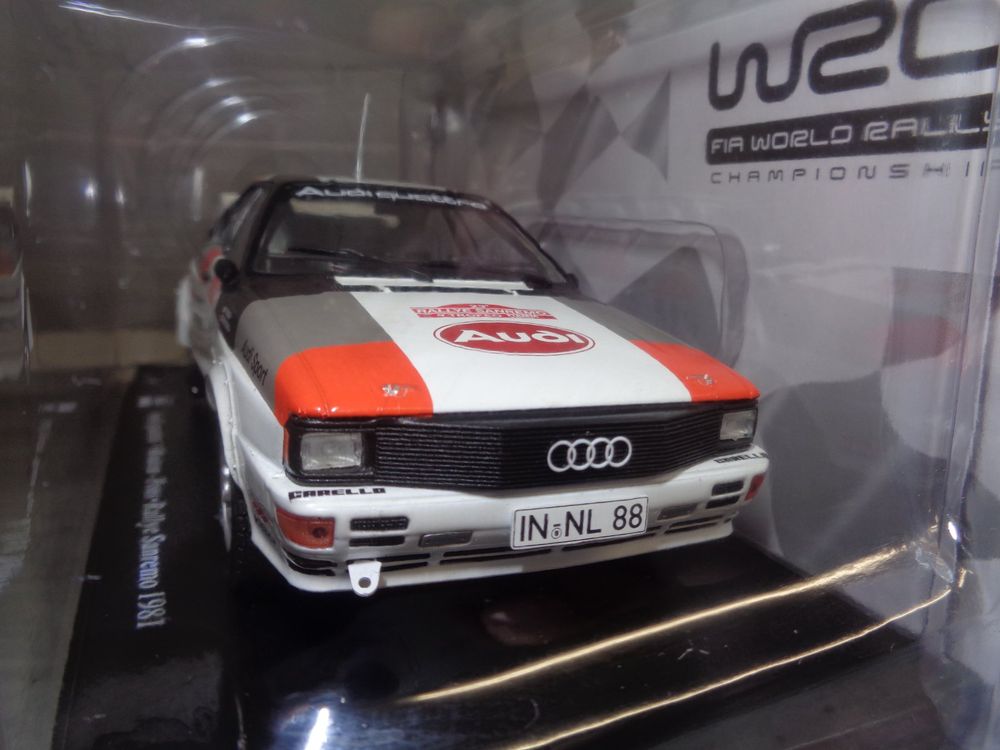 Altaya 1:24 WRC Audi Quattro Rallye Sanremo 1981 Michèle M. (Neuf avec ...