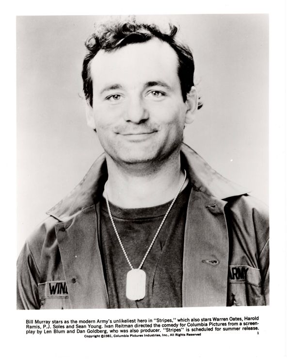 Vintage Filmpromo Bill Murray mich knutscht ein Elch 1981 (Gebraucht ...