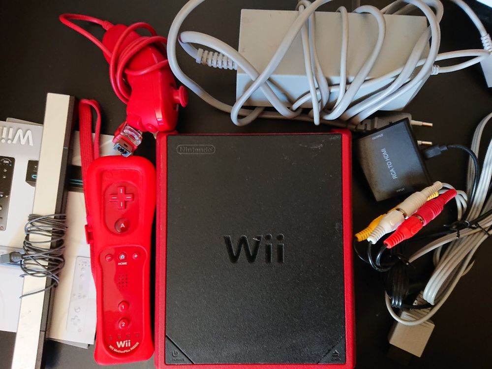 Nintendo Wii - Wii Konsole Mini Rot mit Controller und Kabel (Gebraucht) in Liestal für CHF 63 ...