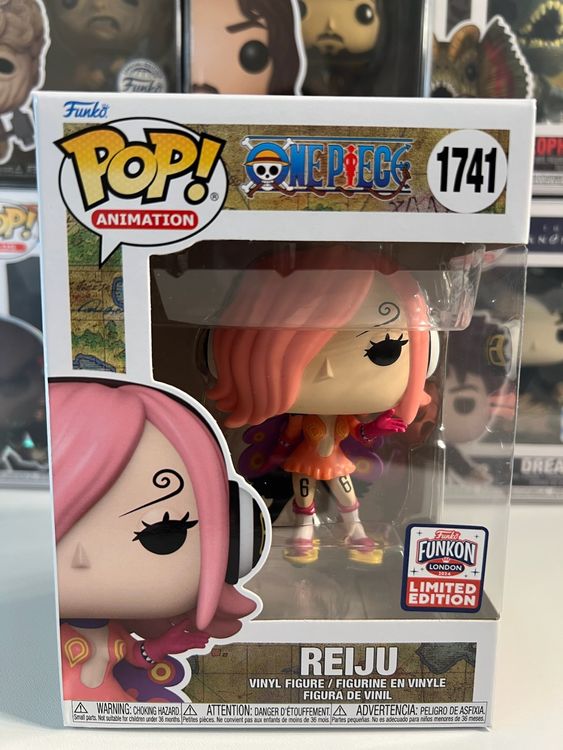 Funko POP! Animation One Piece Reiju Edition Limitée Funkon (Neu und ...