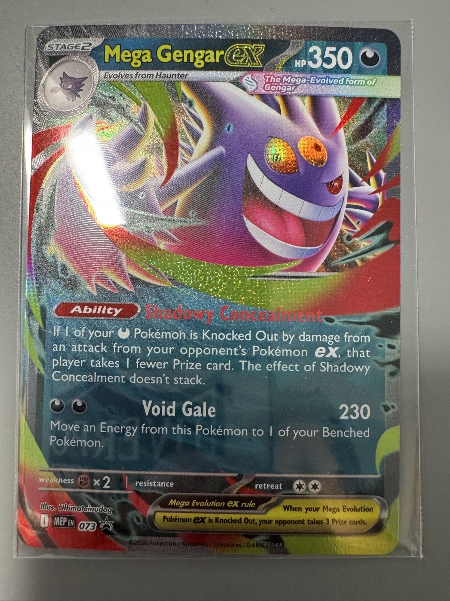 Mega Gengar ex MEP073 EN - Mega Tin Promo (Neu (gemäss Beschreibung ...