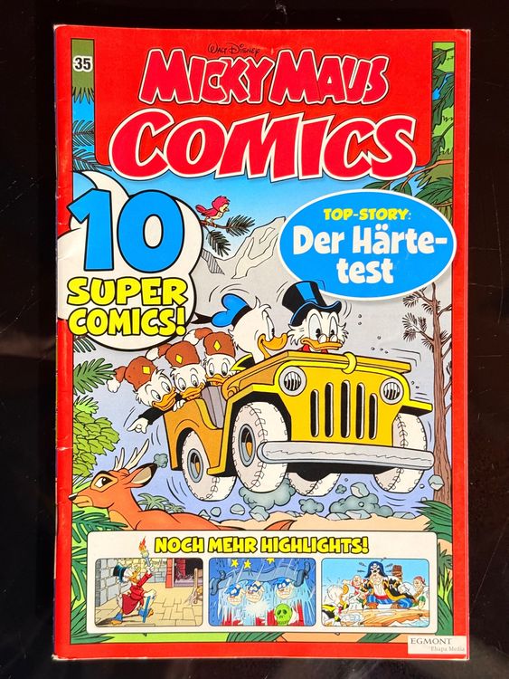 Micky Maus Comics Nr.35 - Top Zustand - Super Story! (Gebraucht) in ...