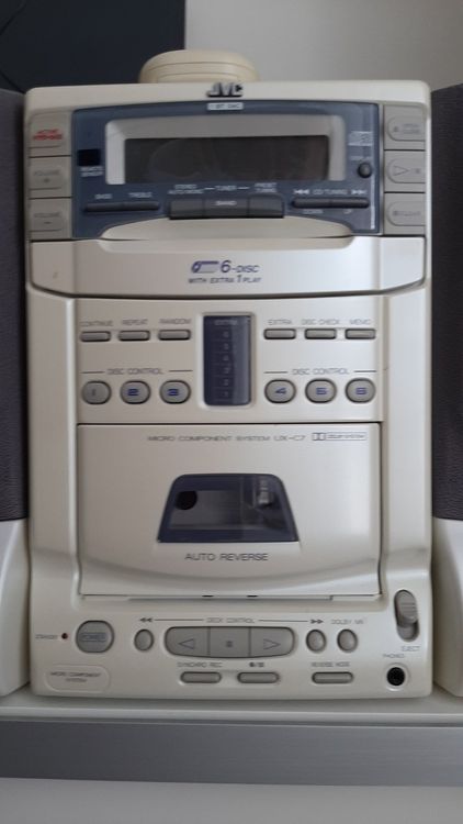 JVC UX-C7 Micro Component System 6 CD Changer Radio Cassette (Gebraucht ...